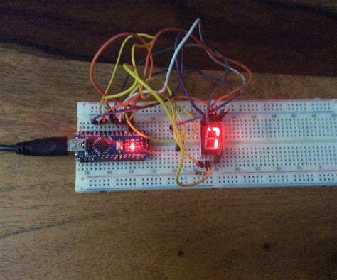 How To Make A 0 9 Counter Using An Arduino Nano 3 Steps Instructables