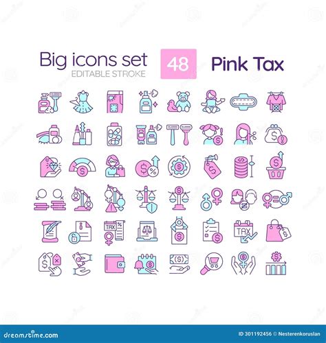 Editable Multicolor Big Icons Set For Medical Tourism Vector Illustration