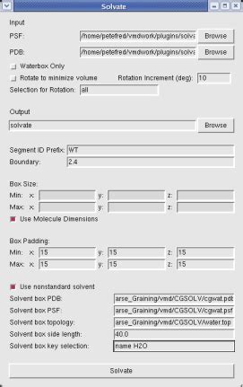 Solvate Plugin Version 1 5