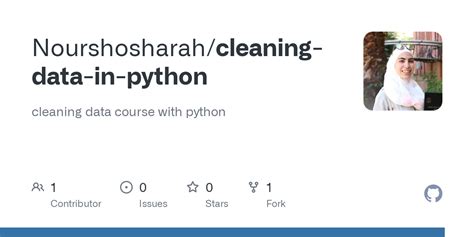 Github Nourshosharahcleaning Data In Python Cleaning Data Course