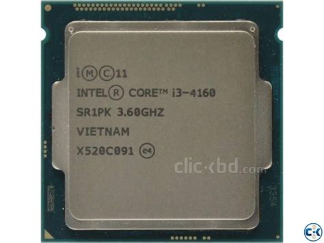 Intel Core I3 4160 4th Gen ClickBD