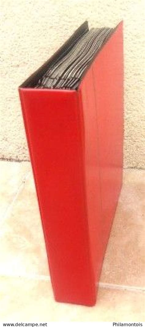 Grand Format Fond Noir Classeur Feuilles Reliure à Vis 25