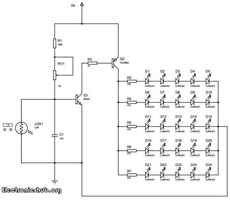 The Ultimate Guide To Understanding And Creating A LED Lamp Circuit Diagram