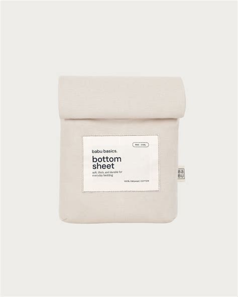 Babu Oval Bassinet Fitted Sheet