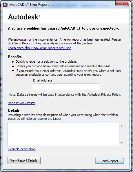 Solved Fatal Error Autodesk Community