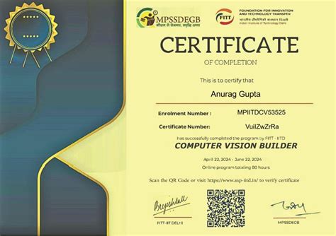 Anurag Gupta On Linkedin Internship Computervision Machinelearning Ai Deeplearning