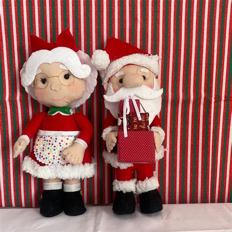Casal Papai E Mamãe Noel Elo7 Produtos Especiais