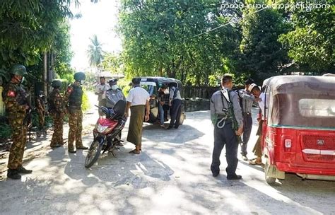 ရခိုင်မှာ စစ်ကောင်စီက စစ်ဆေးဖမ်းဆီးတာတွေ လုပ်ဆောင်နေ Ayeyarwaddy Times