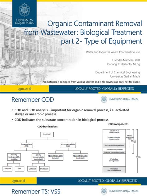 Organic Contaminant Removal Part 2 Pdf