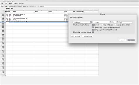 creating schedules with linked text symbols workflows vectorworks