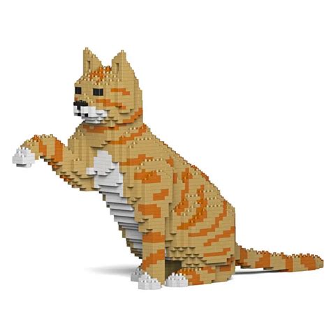 Orange Tabby Cat Lego Kits The Purrington Post