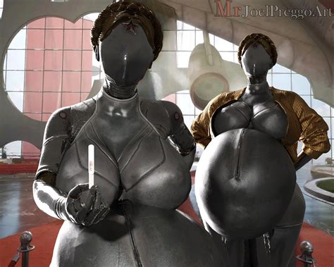 Rule 34 2girls 3d Atomic Heart Belly Big Belly Big Breasts Breasts