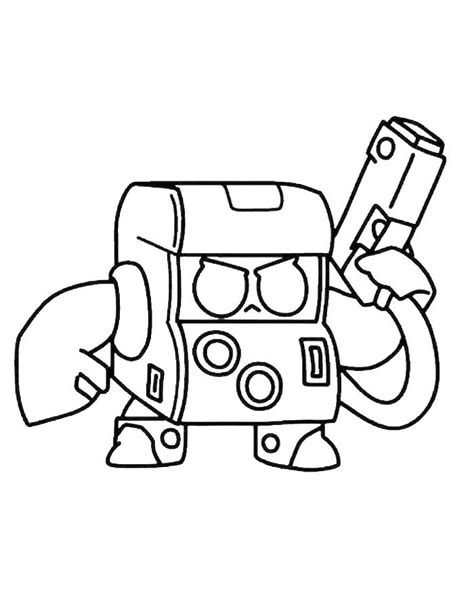 Brawl Stars Rt Coloring Pages