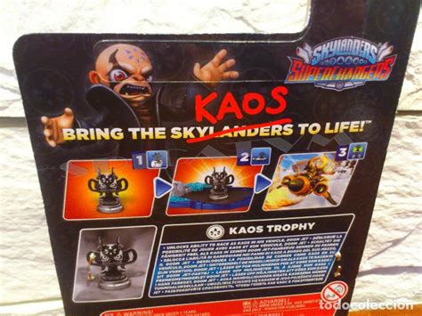 Skylanders Superchargers Figura Kaos Trop Comprar Videojuegos Y