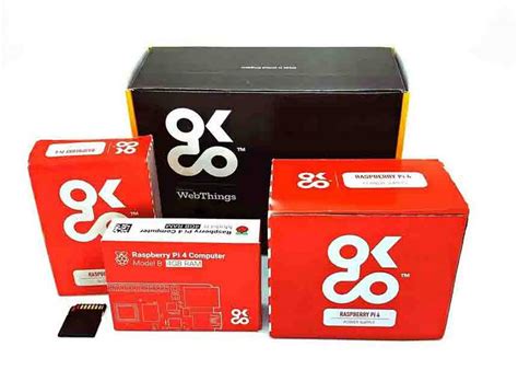 Okdo Webthings Iot Gateway Kit на базі Raspberry Pi 4 4Гб купити в