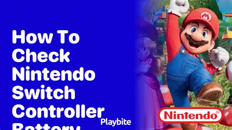 How To Check Your Nintendo Switch Controller Battery Playbite