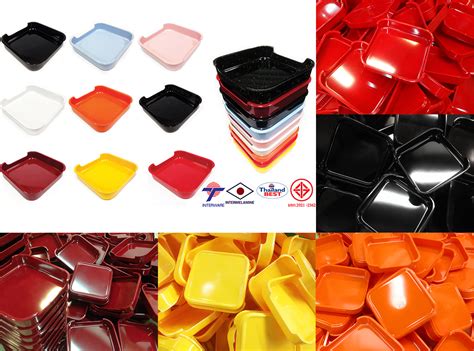 Inter 🍱เก๊ะสุกี้ 5 5นิ้ว9สี🟥🟧🟨🟦⬛️⬜️🍣🥢 เมลามีนแท้💯 ‼️จาก🏭โรงงานผลิต📦🚛 Made In Thailand🇹🇭