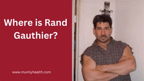 About Rand Gauthier Where He Is And The Sex Tape