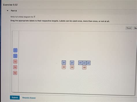 Solved Exercise 9 52 Part A Write Full Orbital Diagram For