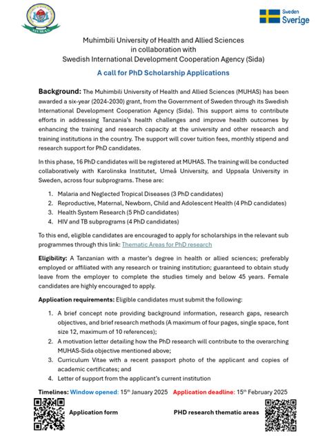 Advert For Phd Scholarships Final 1 Pdf Doctor Of Philosophy