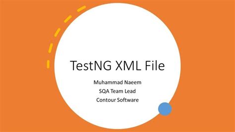 Muhammad Naeem On Linkedin What Is Testng Xml File How To Generate Testng Report Demo Of