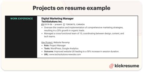 Projects On Resume Boost Your Cv By Showing Your Work Irl