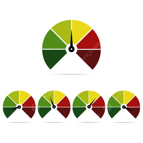 Risk Level Vector Art Png Speedometer Icons Level Risk Icon Very