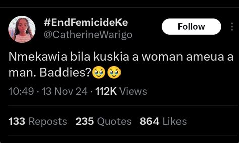 FEMINIST EXPOSED Sex Relationships Kenya Talk FEMINIST EXPOSED Sex Relationships Kenya Talk