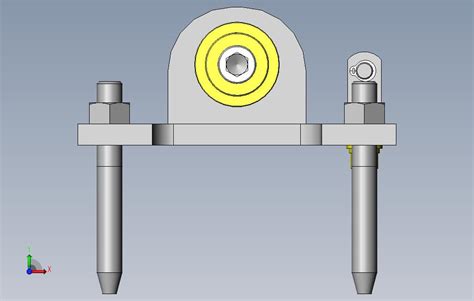 避让组件solidworks 2010模型图纸下载 懒石网