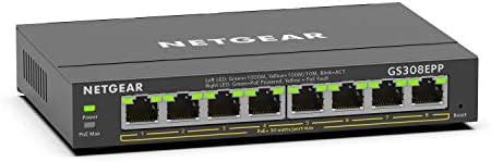 Amazon Com NETGEAR 8 Port 1G 10G Gigabit Ethernet Unmanaged Switch GS108X With 1 X 10G SFP