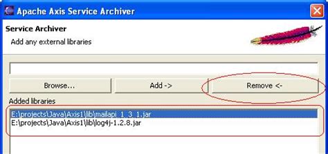 Apache Axis2 Service Archive Generator Wizard Guide For Eclipse Plug In