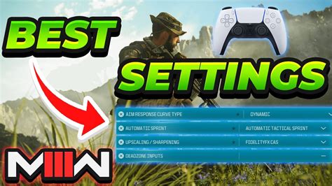 The BEST SETTINGS For MW3 Graphics Controller YouTube