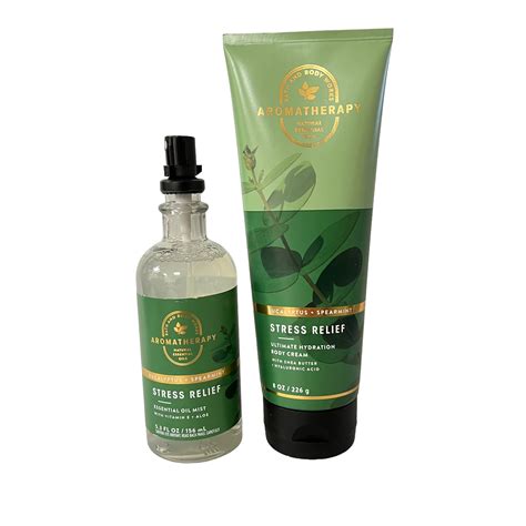 Bath And Body Works Aromatherapy Mist And Body Cream Eucalyptus And