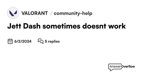 Jett Dash Sometimes Doesnt Work Valorant