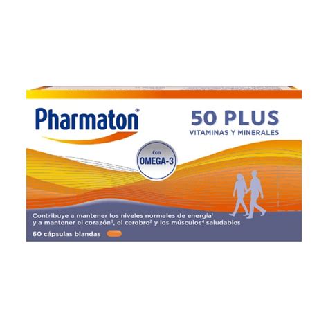 Buy Pharmaton Complex 50 Plus 60 Capsules Pharmaton Naturitas