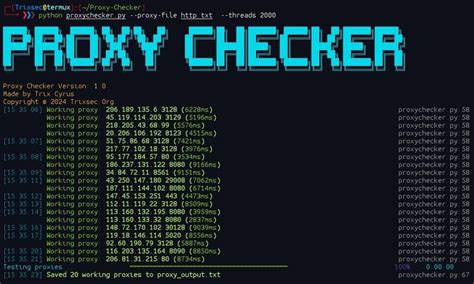 Proxy Checker The Ultimate Proxy Validation Tool 🕵️‍♂️💻 Dev Community