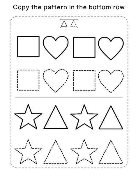 Printable Shape Tracing Activity Free Download And Print For You