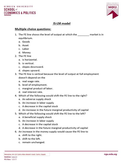 Sheet 9 Chapter 9 Pdf Economic Equilibrium Supply Economics