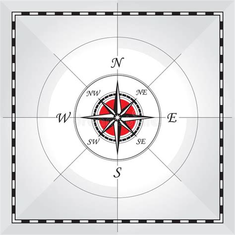 Panel Compass Stock Illustrations 1898 Panel Compass Stock