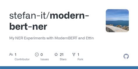 Modern Bert Ner Fine Tuner Py At Main · Stefan It Modern Bert Ner · Github