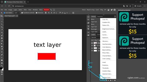 How To Add Layer In Photopea