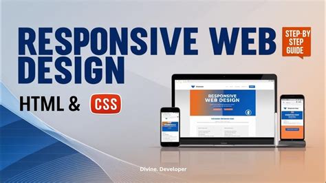 Complete Responsive Website Using Html And Css Responsive Web Design