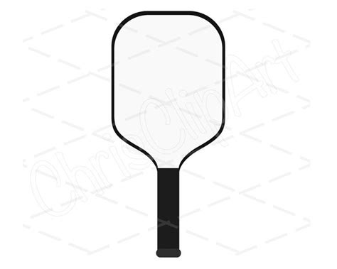 Pickleball Paddle Svg Png  Pickleball Clipart Pickleball Cricut