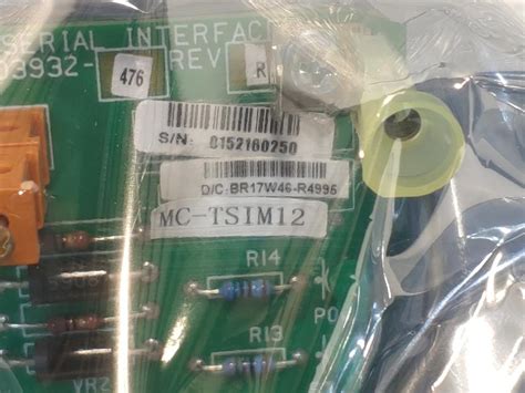 Honeywell Serial Interface Modbus Pn 51303932 476