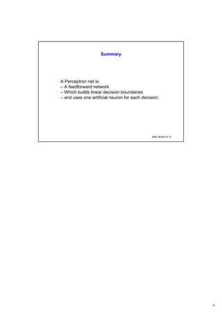 The Perceptron And Its Learning Rule PDF