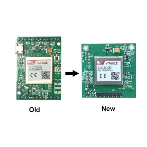 Simcom บอร์ดพัฒนา A7682e Core Board Lte Cat 1โมดูล Lte Fdd Gsmgps