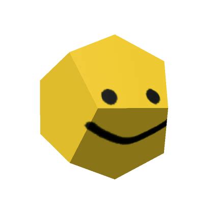 Dodecahedron Head Noob Yellow Roblox Item Rolimons