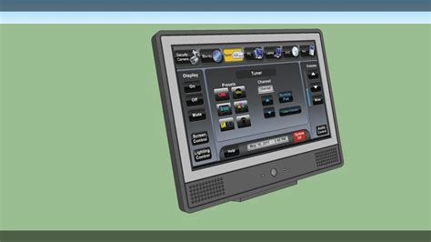 Panel De Control Táctil Extron 3d Warehouse
