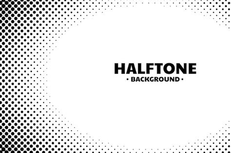 추상 하프 톤 도트 배경 디자인 무료 벡터