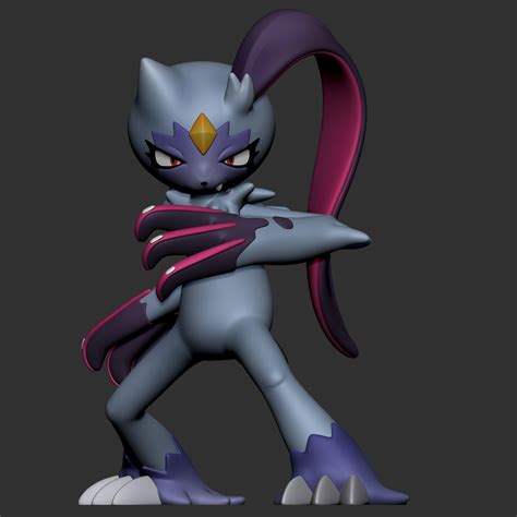 Stl File Sneasel Evolutions 🐉 Obj ・3d Printer Model To Download・cults